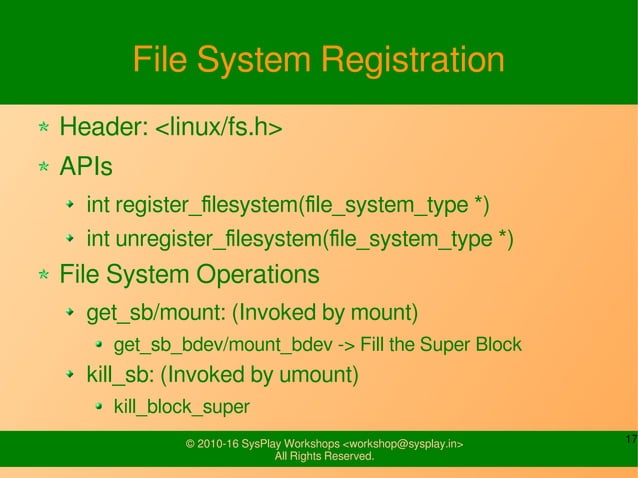 File System Modules | PPT