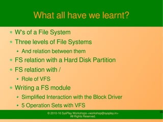 File System Modules | PDF