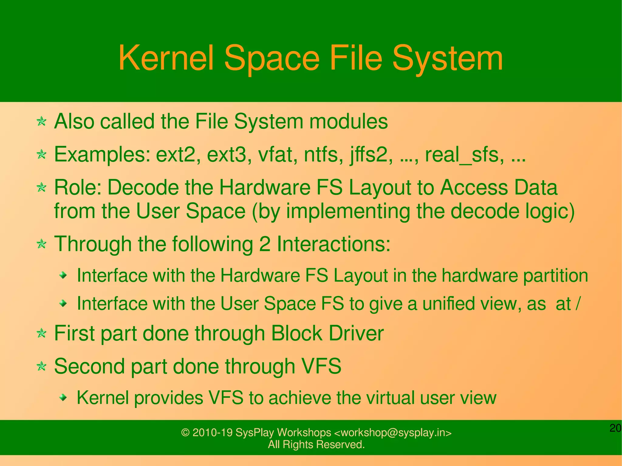 File System Modules | PPT