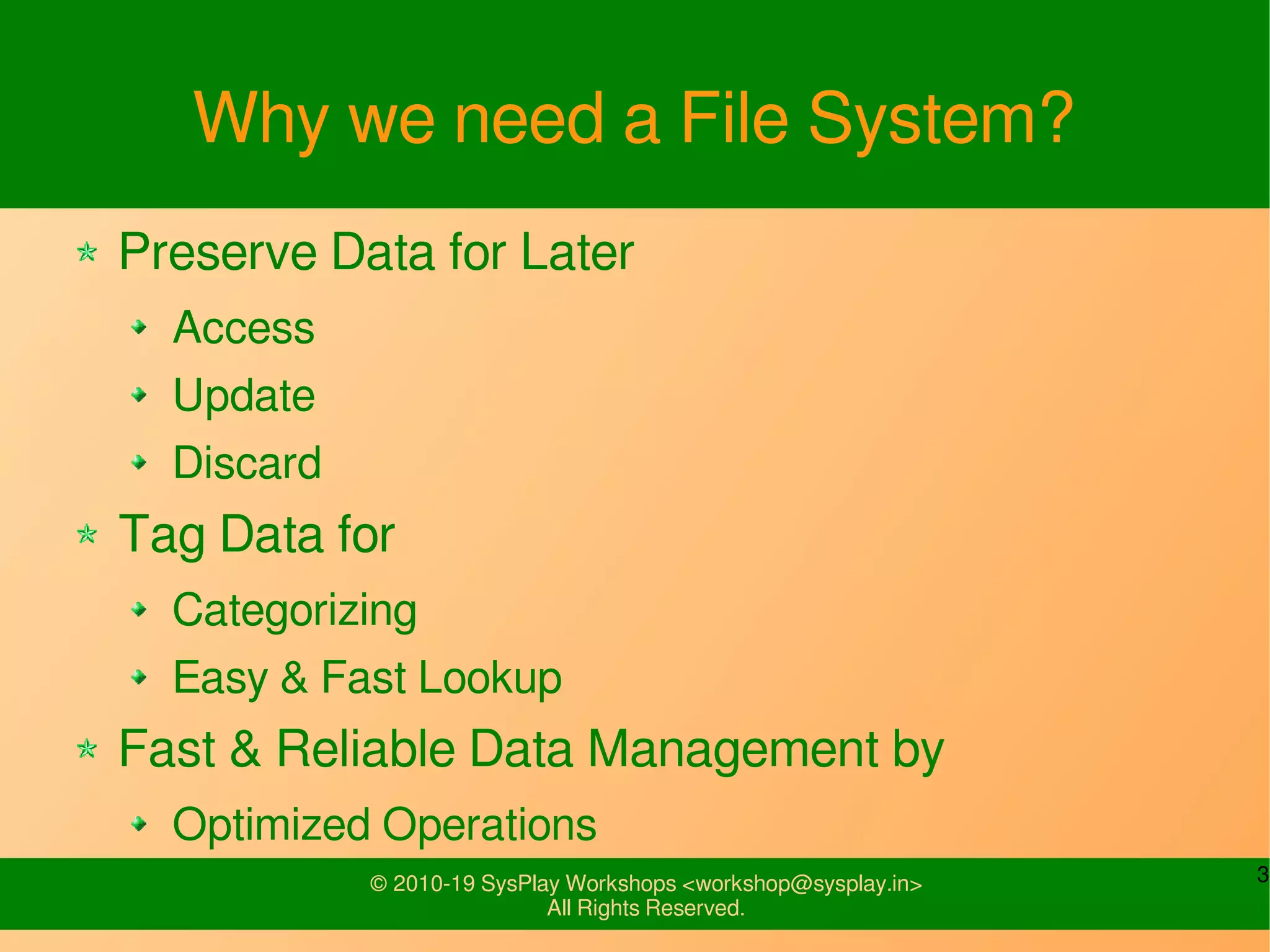File System Modules | PPT