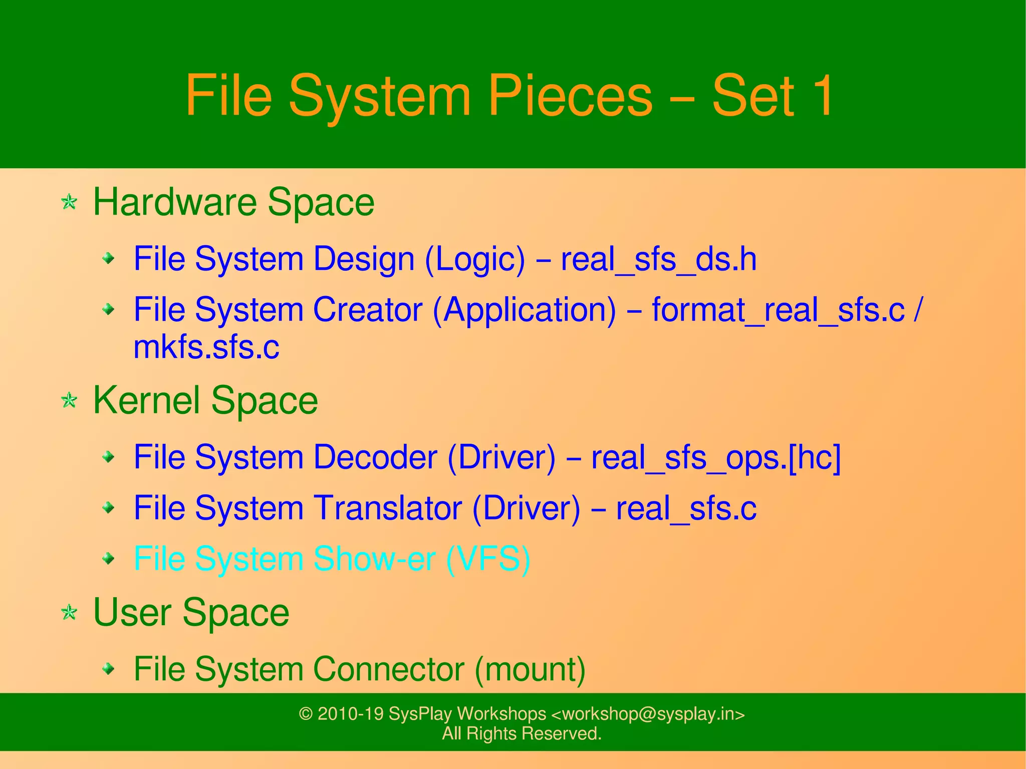 File System Modules | PPT