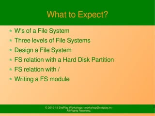 File System Modules | PPT