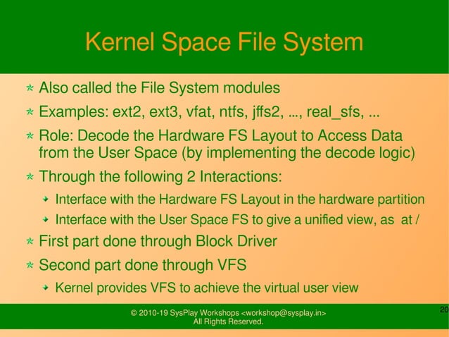 File System Modules | PPT
