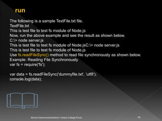 File system node js | PPTX