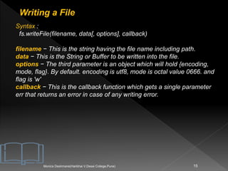 File system node js | PPTX