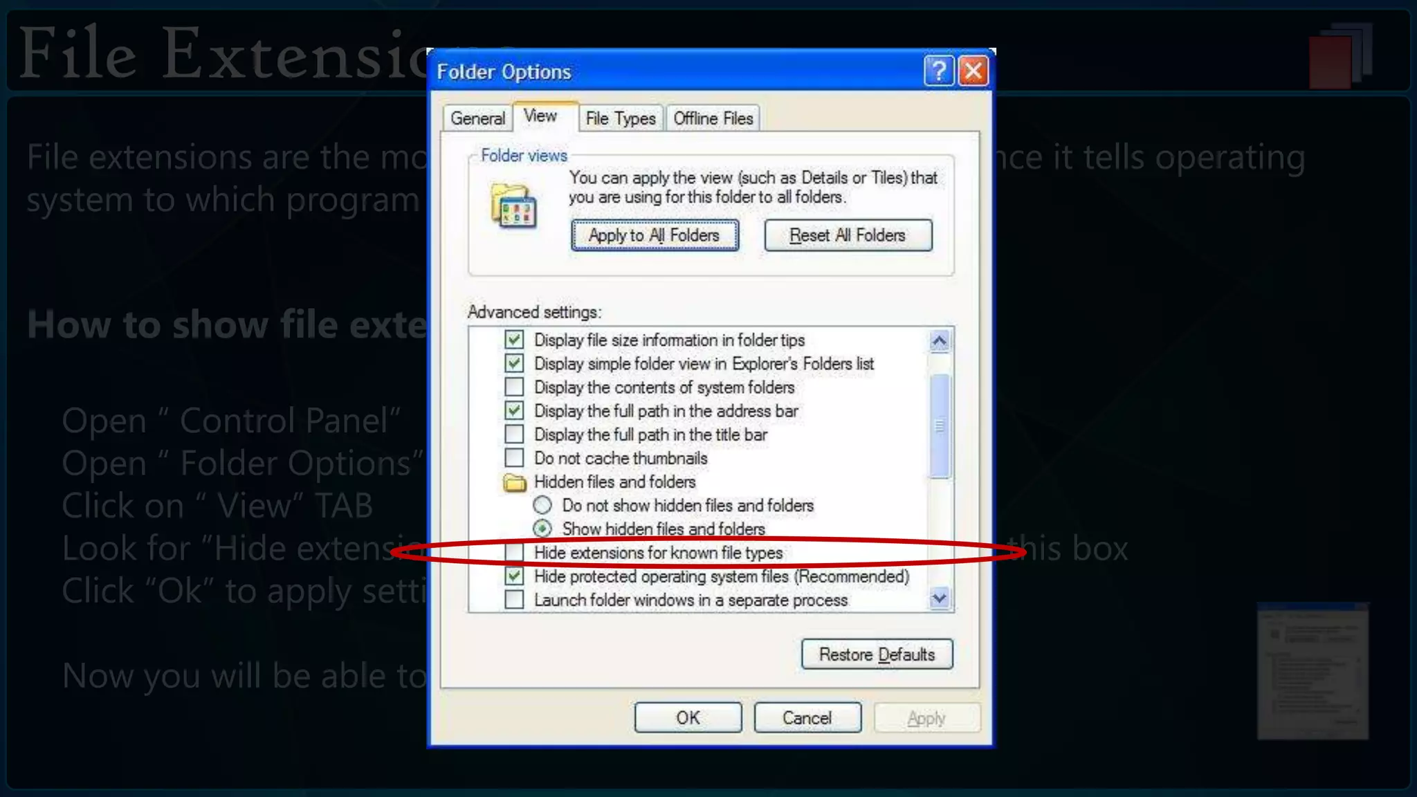 File system of windows xp | PPT