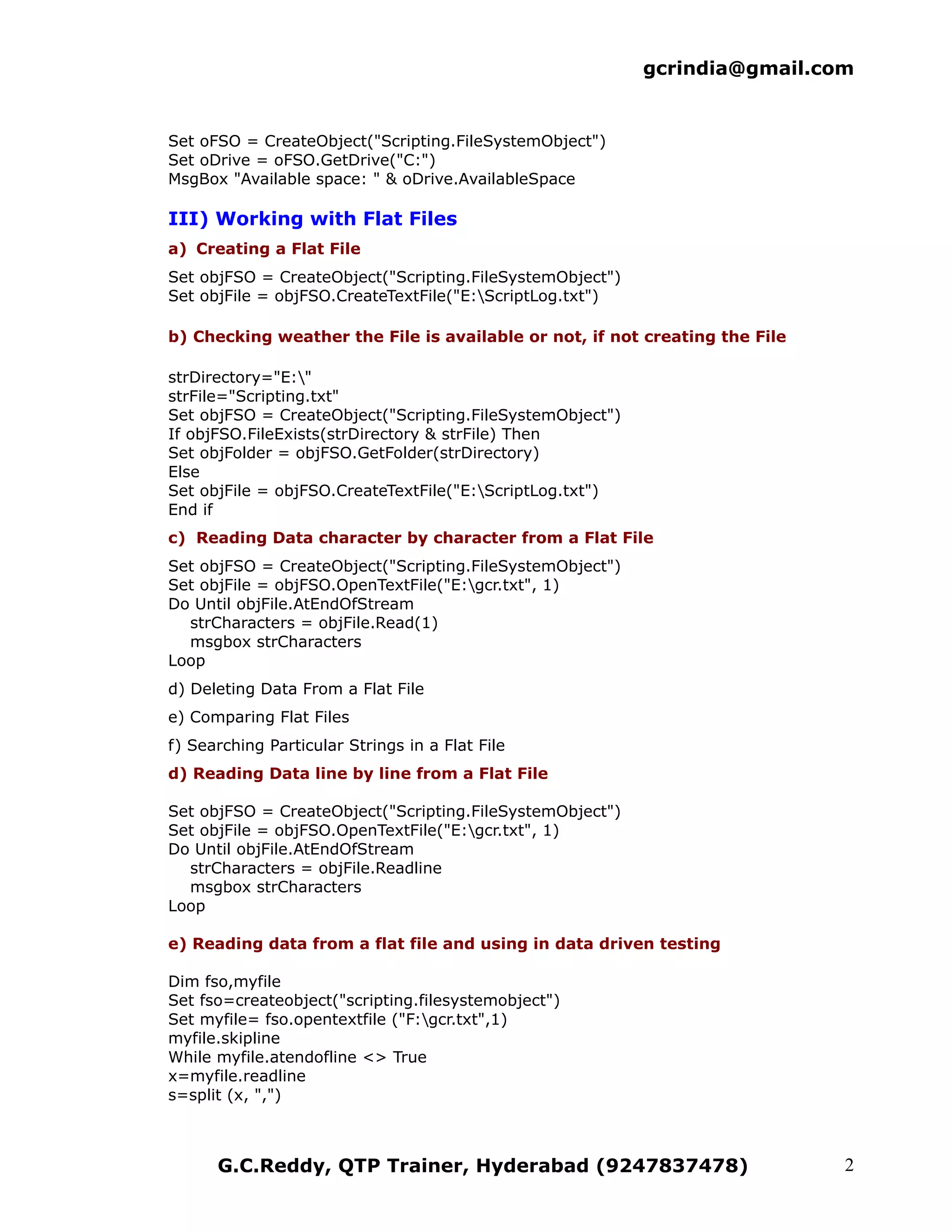 File System Operations | PDF