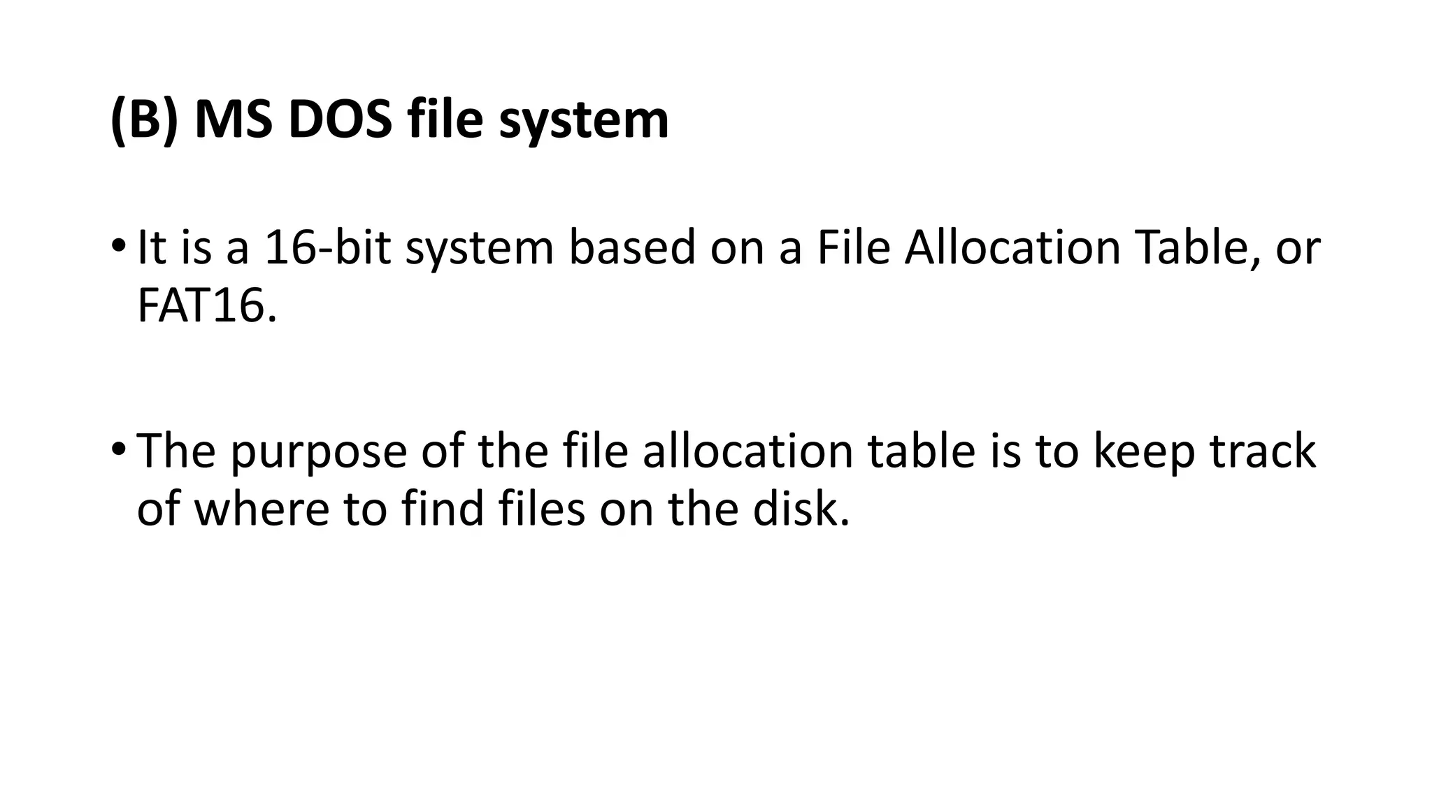 File System Performance Pptx Operating Systems Computer Software