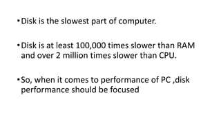 File system performance | PPTX