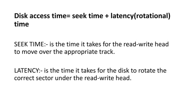 File system performance | PPTX | Operating Systems | Computer Software and Applications