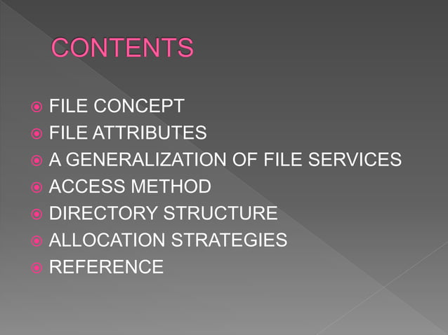 File system ppt by alok kumar kannaujiya sir | PPT