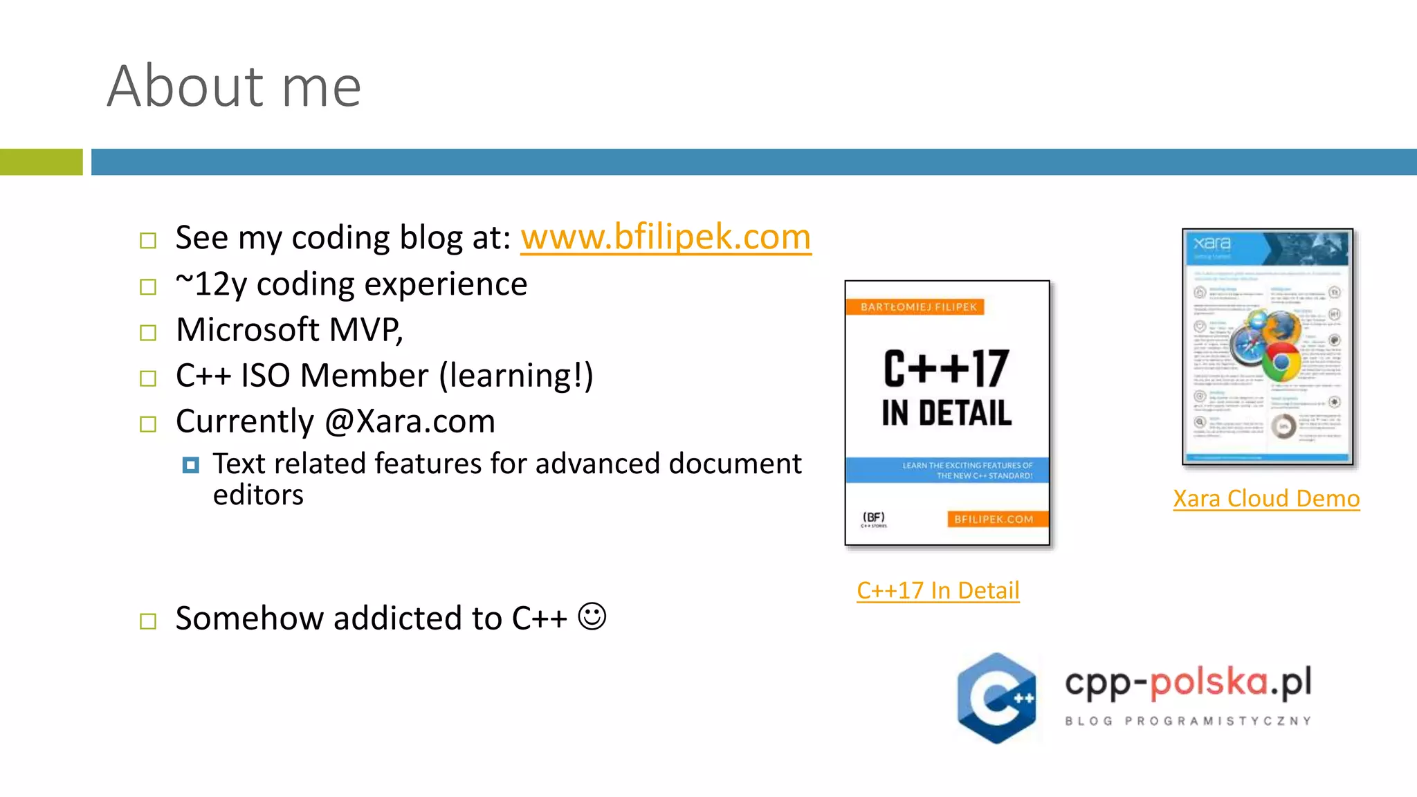 C++17 std::filesystem - Overview | PPT