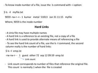 File systems and inodes | PPTX | Operating Systems | Computer Software and Applications