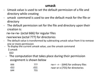 File systems and inodes | PPTX