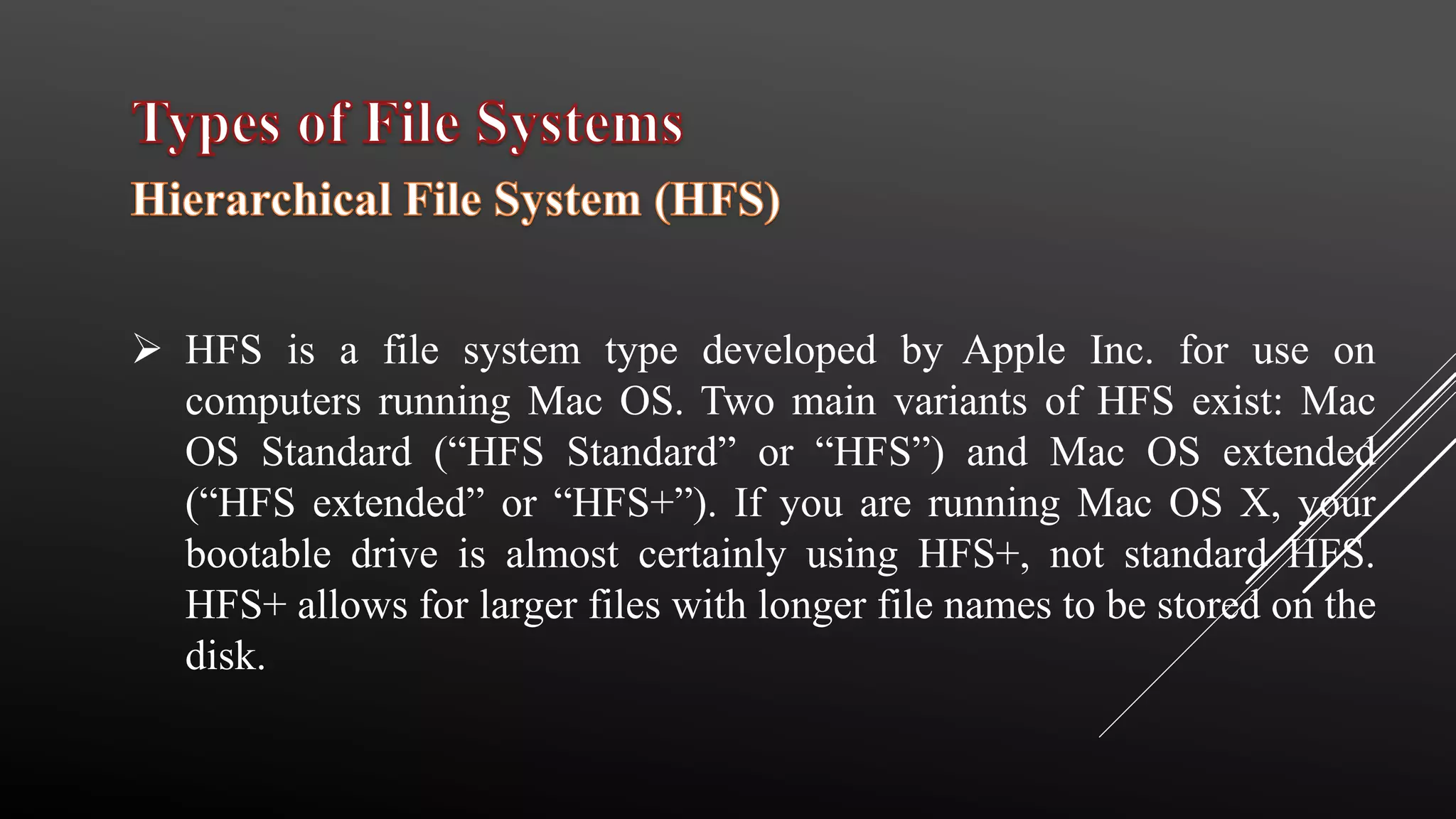 File system security | PPSX | Operating Systems | Computer Software and Applications