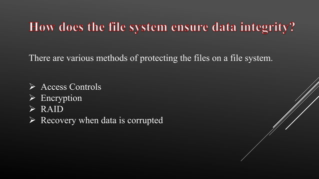 File System Security Ppsx Operating Systems Computer Software And Applications