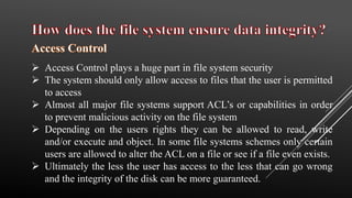 File system security | PPSX