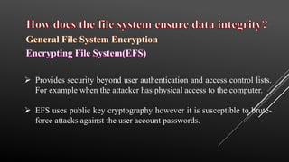 File system security | PPSX