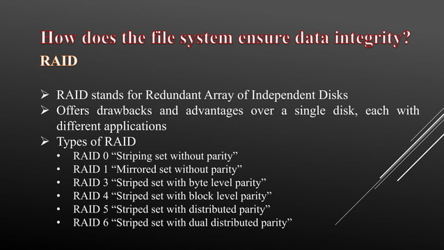 File system security | PPSX | Operating Systems | Computer Software and Applications