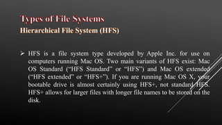 File system security | PPSX | Operating Systems | Computer Software and Applications