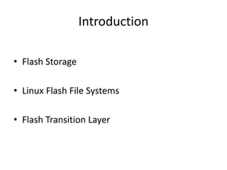 File systems for mobile phones or handheld devices | PPTX