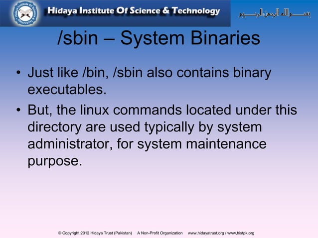 File System Structure In Linux Pptx Operating Systems Computer