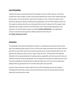 File systems virtualization in windows using mini filter drivers | PDF