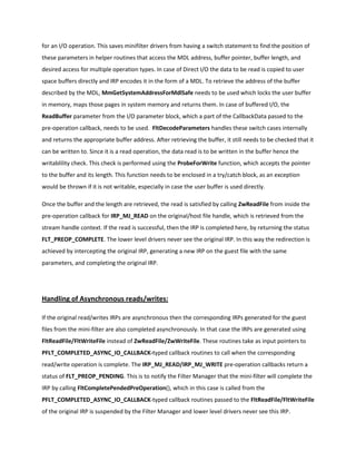 File systems virtualization in windows using mini filter drivers | PDF