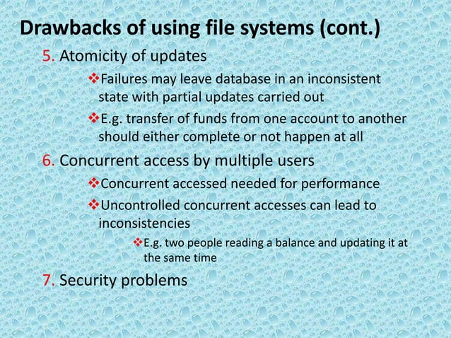 File system vs database | PPTX