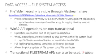 FileTable and Semantic Search in SQL Server 2012 | PPT