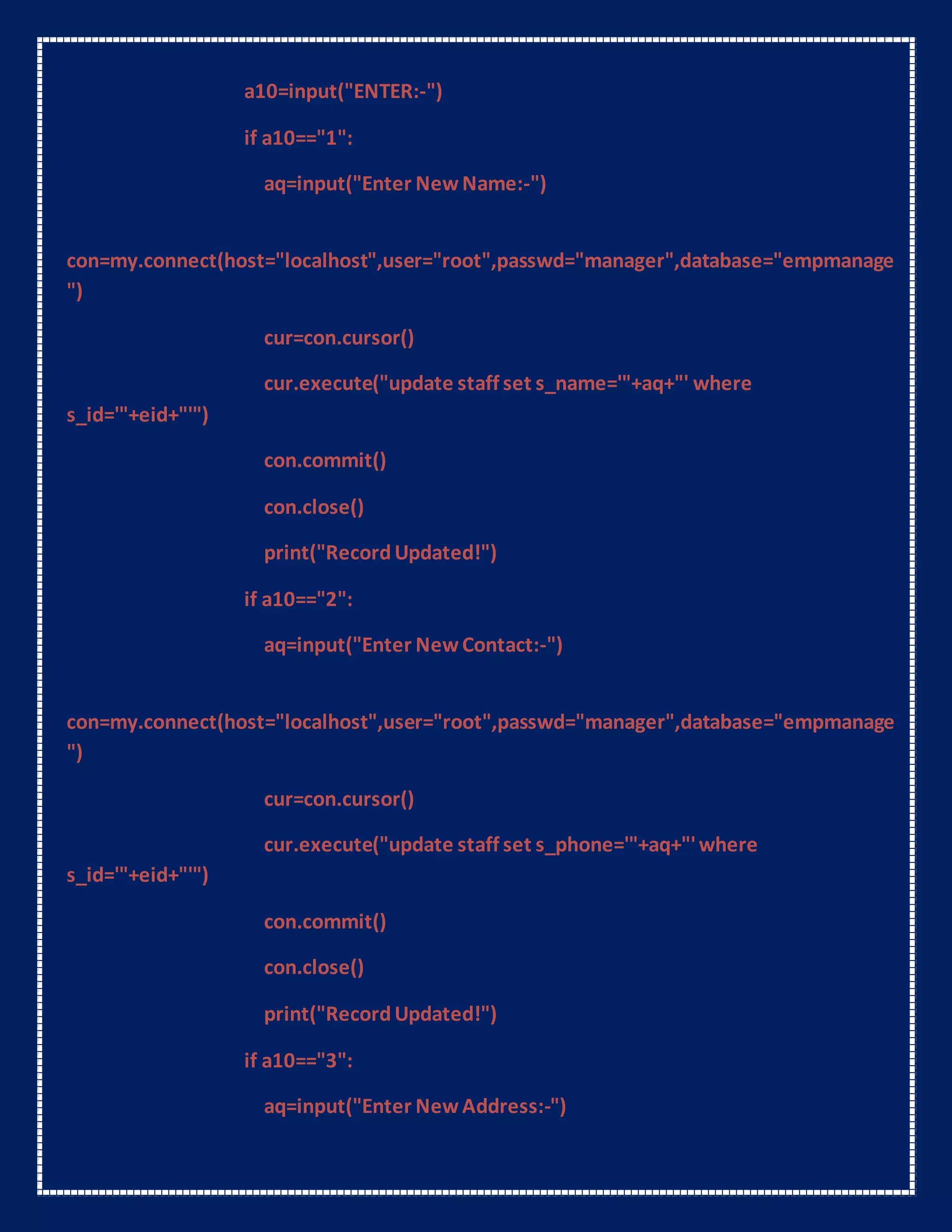 Computer Science With Python Project For Class 12 Cbse Pdf