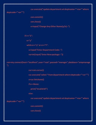 computer science with python project for class 12 cbse | DOCX