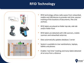 File Tracking System Implementation - FileTrackerIoT | PPT