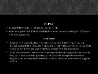 File tranfer protocol | PPT