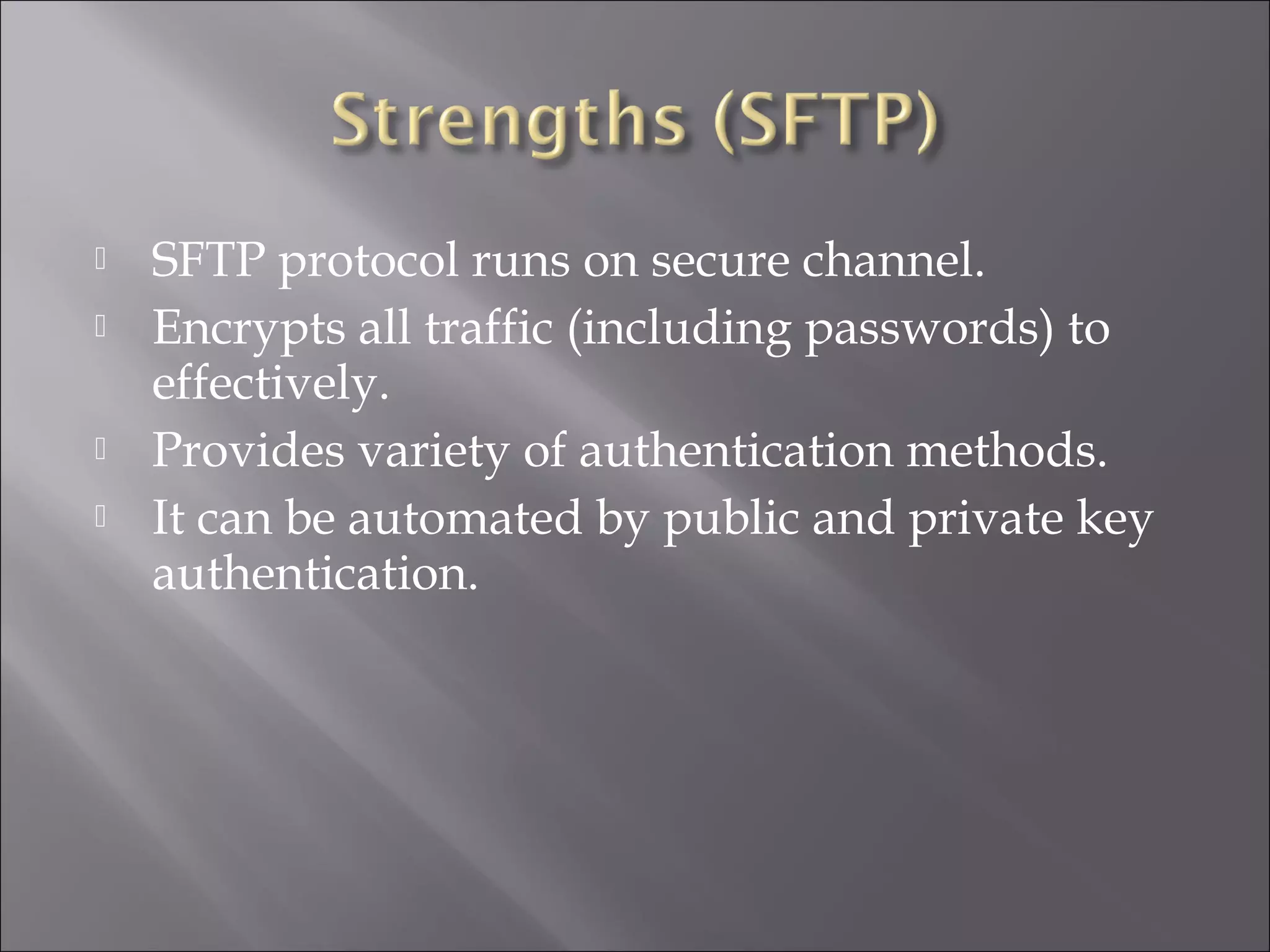 File transfer methods | PPT