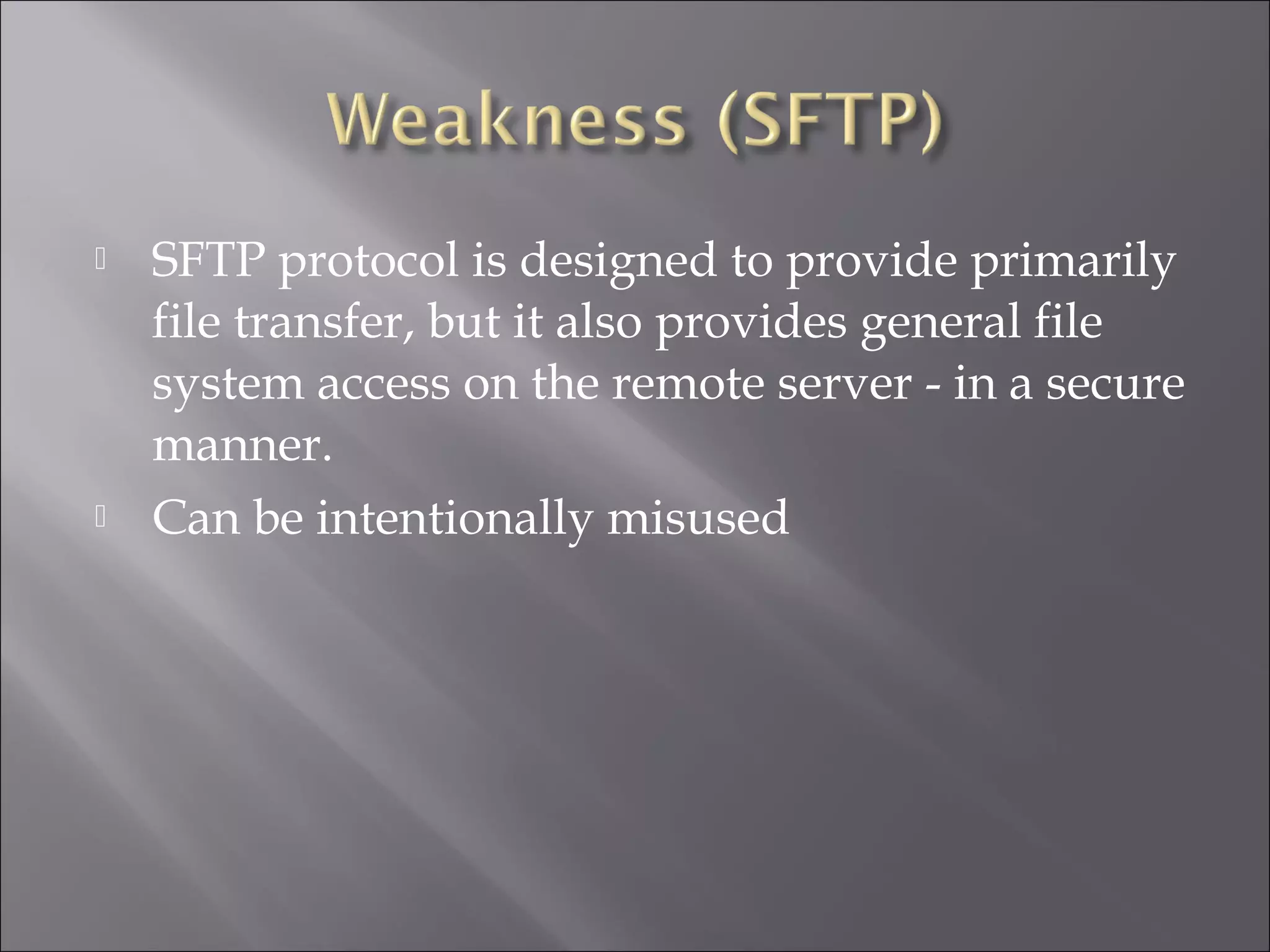 File transfer methods | PPT