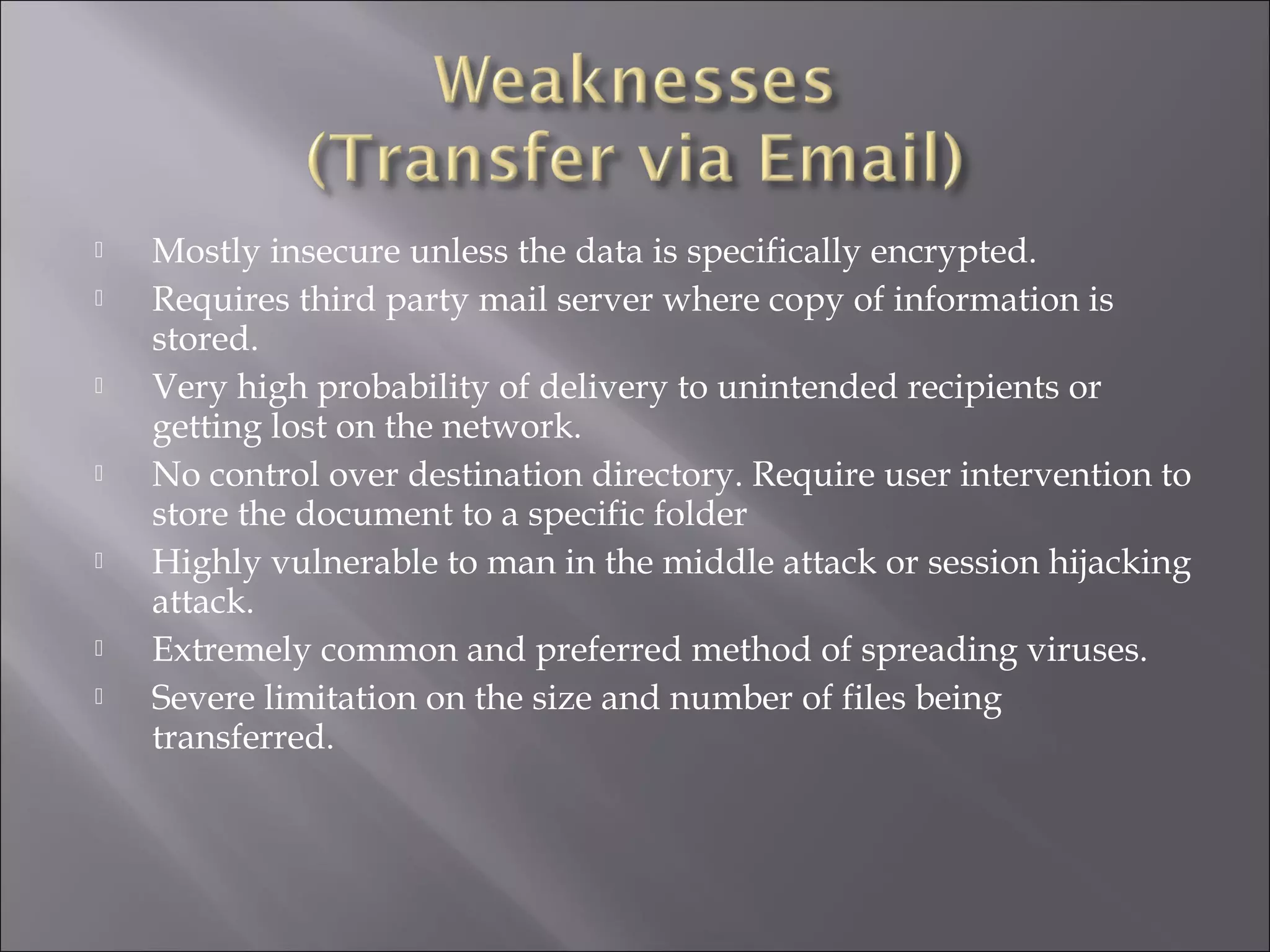 File transfer methods | PPT