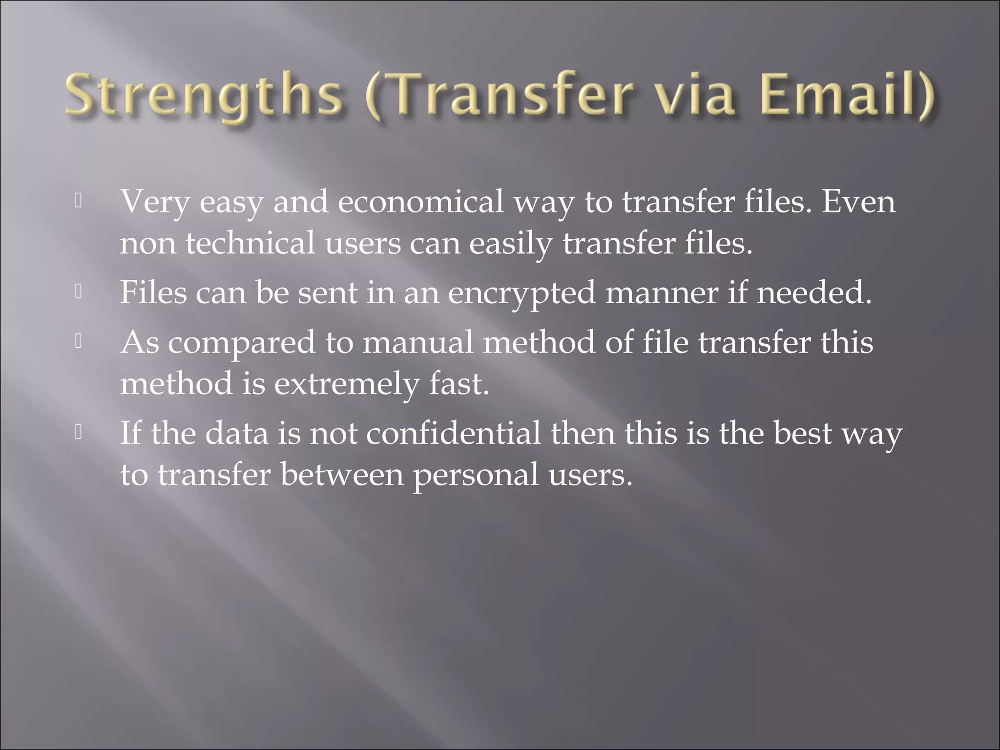 File transfer methods | PPT