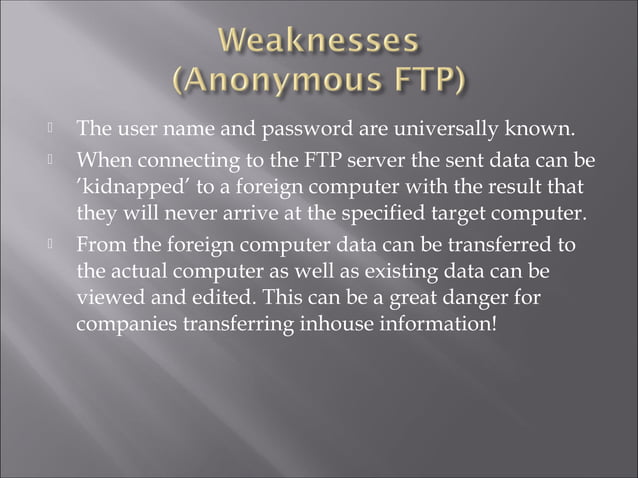 File transfer methods | PPT