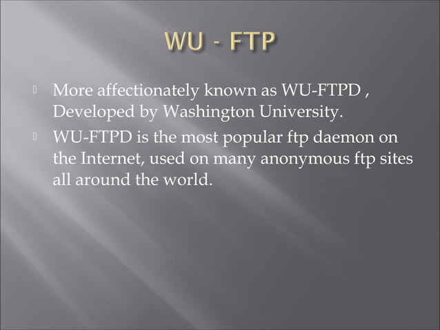 File transfer methods | PPT