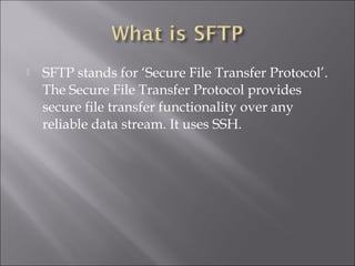 File transfer methods | PPT
