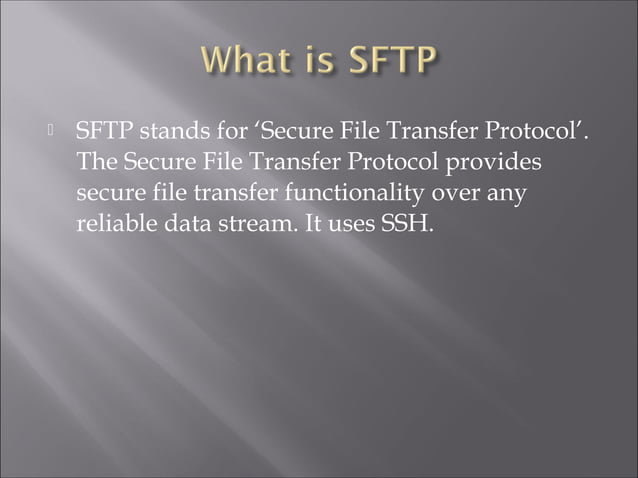 File transfer methods | PPT