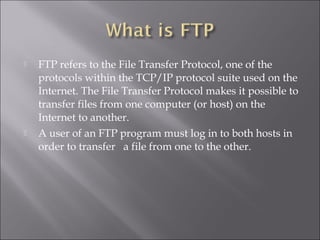 File transfer methods | PPT