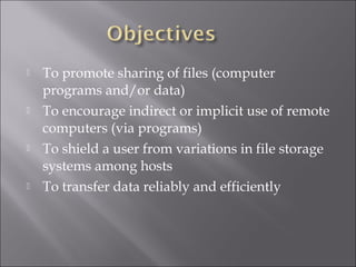 File transfer methods | PPT
