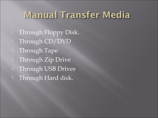 File transfer methods | PPT