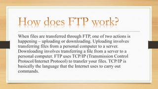 File transfer protocol | PPTX