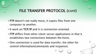 File transfer protocol | PPT