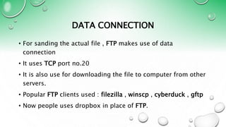 File transfer protocol | PPT