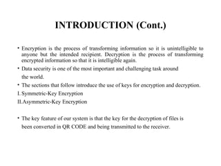 File transfer with multiple security mechanism | PPT