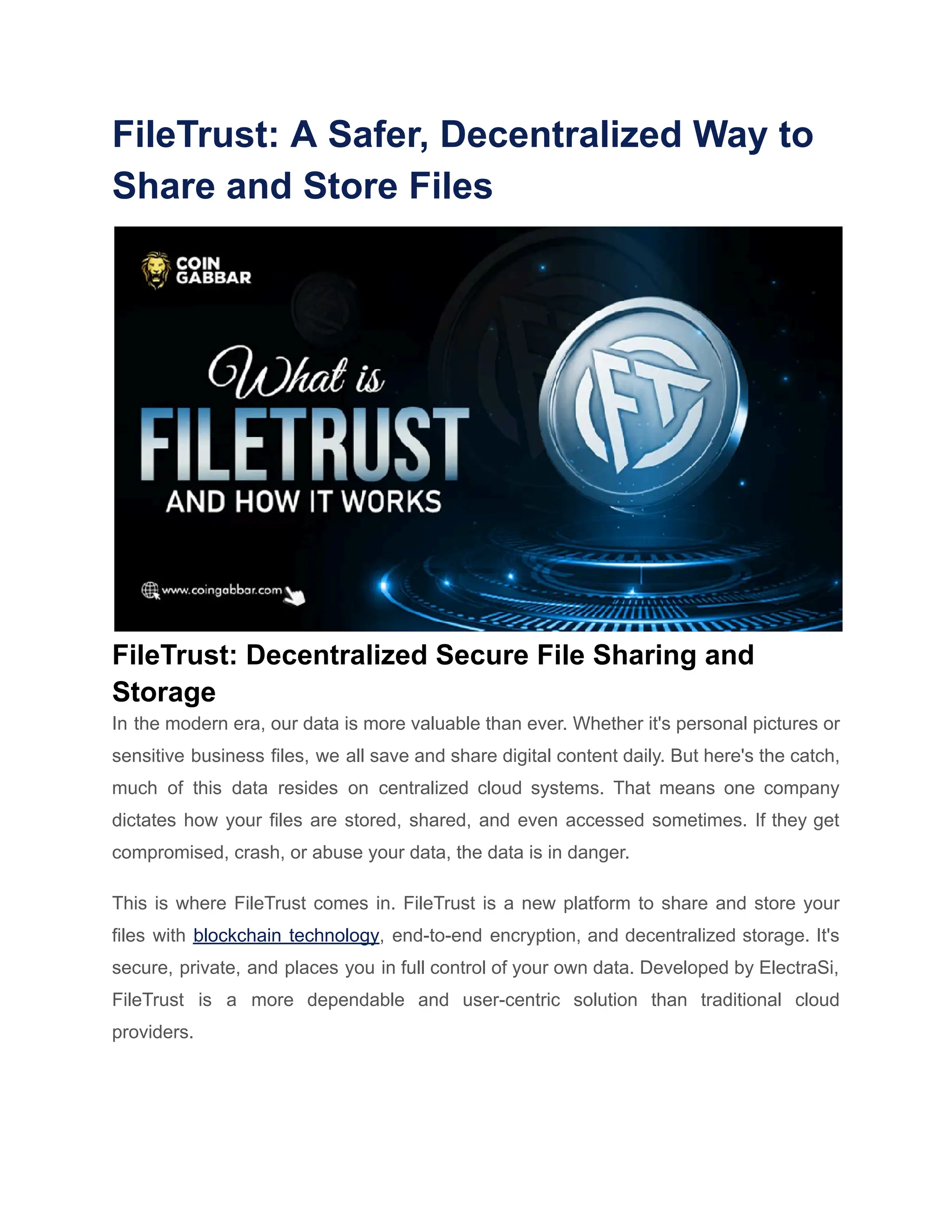 FileTrust_ A Safer, Decentralized Way to Share and Store Files.pdf
